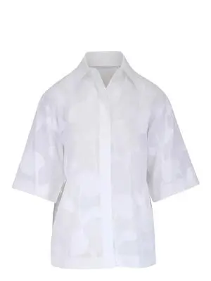 Michael Kors Floral Shirt - White