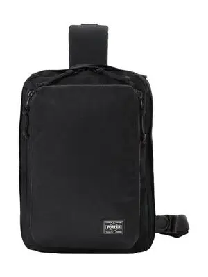 PORTER-YOSHIDA & CO Unit Sling Zip Shoulder Bag - Black