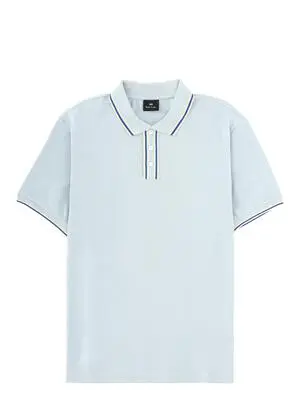 Paul Smith Polo In Cotone - Blue