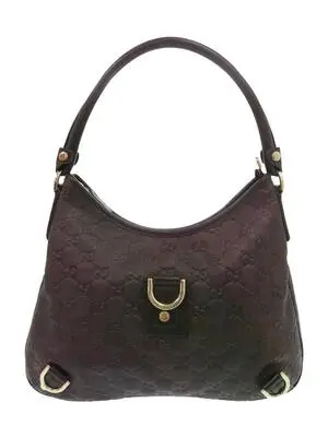 Gucci Ssima Abbey D-ring Shoulder Bag - Brown