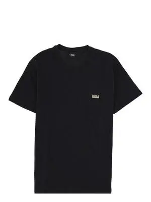BOSS T-shirt Con Logo Black
