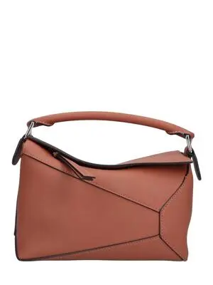Loewe Loewe Small Puzzle Edge Handbag Brown