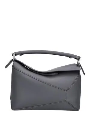 Loewe Loewe Small Puzzle Edge Handbag Gray