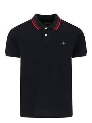 VIVIENNE WESTWOOD Orb Polo - Black