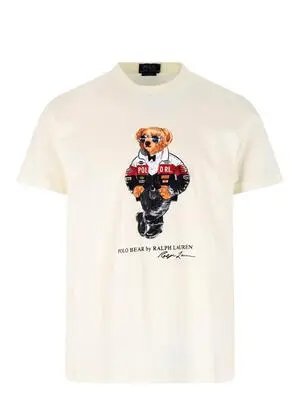 Polo Ralph Lauren T-shirt "polo Bear" Cream