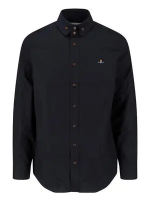 VIVIENNE WESTWOOD Shirt "two Button Krall - Black