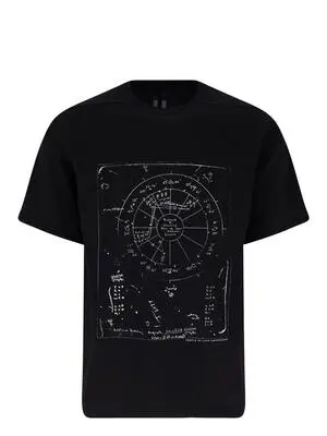 Rick Owens T-shirt "brad - Black
