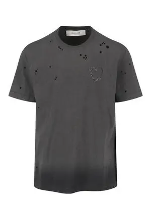 GOLDEN GOOSE T-shirt "journey - Gray