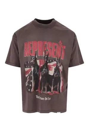 REPRESENT T-shirt "dream On Tour - Brown