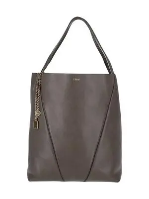 Chloé Spin Large Tote - Gray