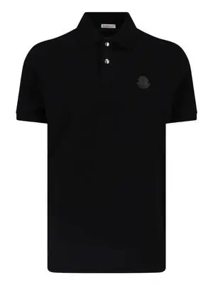 Moncler Logo Polo - Black