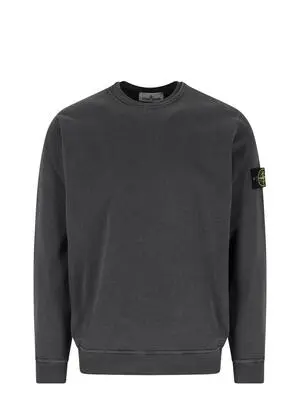 Stone Island Stone Island Compass Sweatshirt Gray