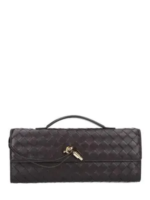 Bottega Veneta Bottega Veneta "Andiamo" Clutch Brown