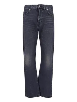 HAIKURE Blake Straight Jeans - Black