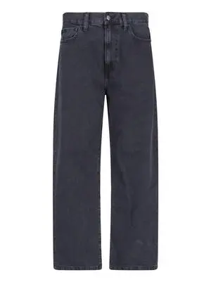 Carhartt Work In Progress Landon" Straight Jeans - Black