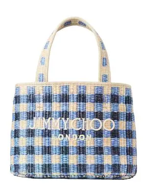 JIMMY CHOO Mini East-west Tote Bag - Blue