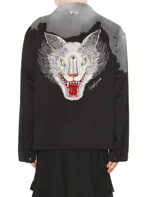 Y3 X F1 Wolf Jacket - Black