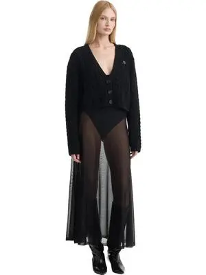DODIEE Mira Knit Top - Black