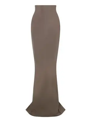 Rick Owens Dirt Coda Stretch-jersey Maxi Skirt - Gray