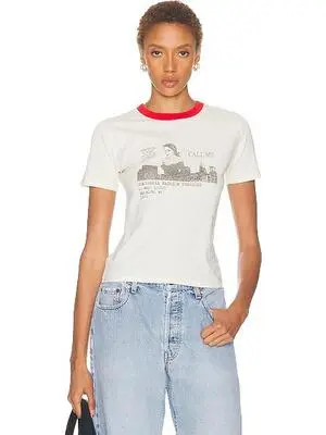 WILLY CHAVARRIA Call Girl" Ringer Tee - Masa