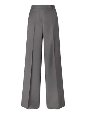 MAX MARA Rio Wool-Twill Wide-Leg Trousers