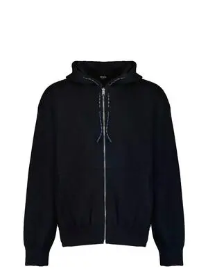 Fendi Zip-up Hoodie - Blue