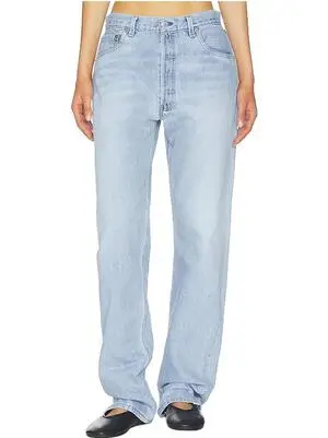 ALIGRACE Off-duty Jean In Blue Denim - Light
