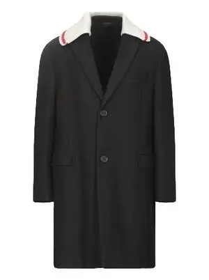 LANVIN Wool And Cotton Coat - Black