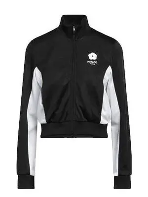 Kenzo Sweatshirt In Polyester, Viscose, And Elastane - Black