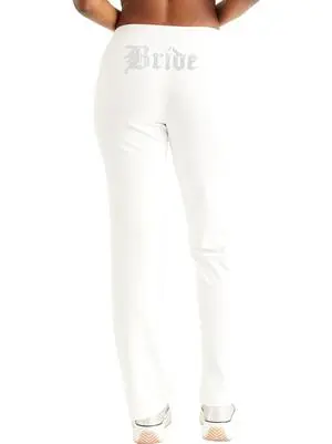 Juicy Couture Customizable Velour Track Pants Angel