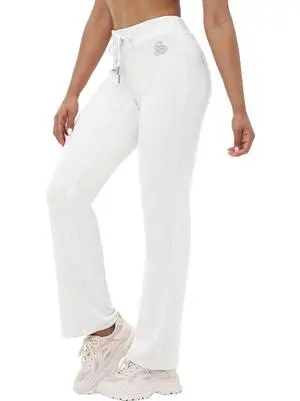JUICY COUTURE Custom Initial Velour Track Pants