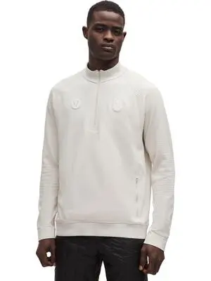 Lululemon Team Canada Engineered Warmth Half Zip - Beech White/beech White
