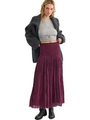 Free People Free People Convertible Maxi Skirt Fig