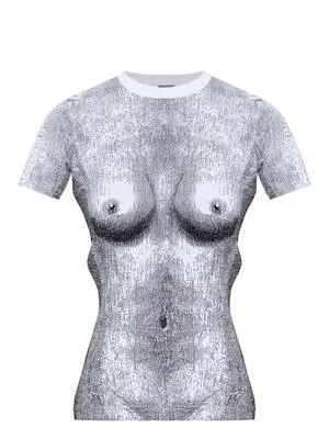 Moschino Printed T-shirt - Grey