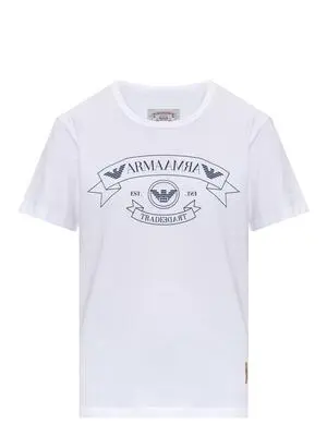Emporio Armani Printed T-shirt - White