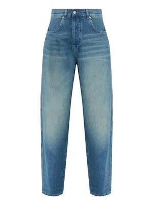 Moschino Wide-leg Denim Jeans - Blue