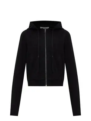 ENTIRE STUDIOS Zip-up Cotton Blend Hoodie - Black