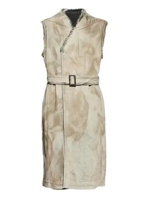 Rick Owens Short-sleeve Coat - Beige