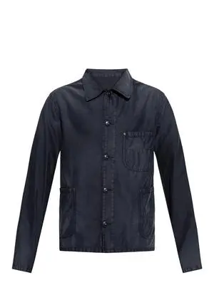 MAISON MARGIELA Lightweight Cotton Jacket With Pockets - Black