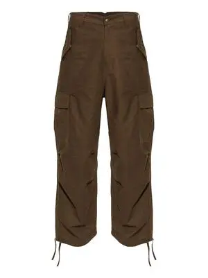 Rhude Wide Leg Cargo Trousers - Brown