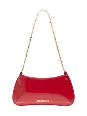 Jacquemus Small Bisou Shoulder Bag Red