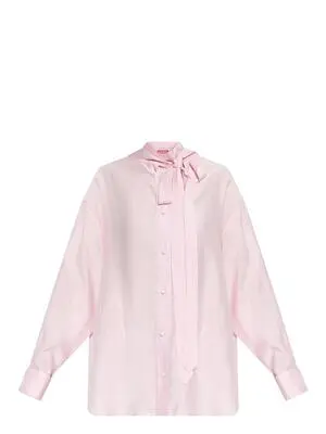 Kenzo Shirt With Bow Detail - Pink