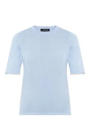 FABIANA FILIPPI Top With Decorative Sleeves