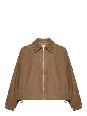 GESTUZ Suede Jacket - Brown