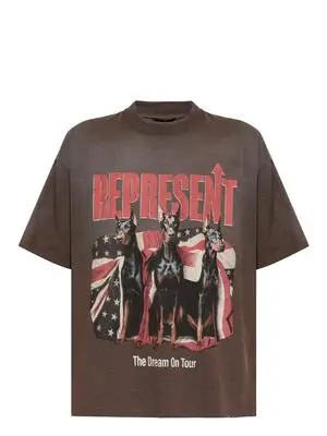 REPRESENT T-shirt "dream On Tour - Grey