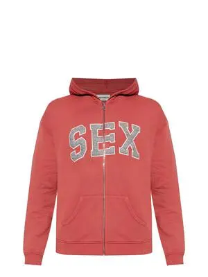 CARNE BOLLENTE Hooded Sweatshirt - Red