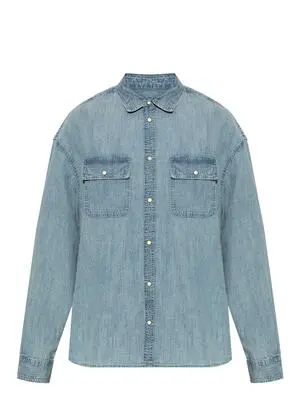 ALLSAINTS Denim Shirt ‘gribbs - Blue