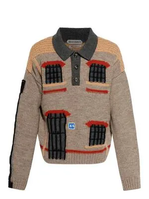 JW Anderson Wool Sweater - Brown