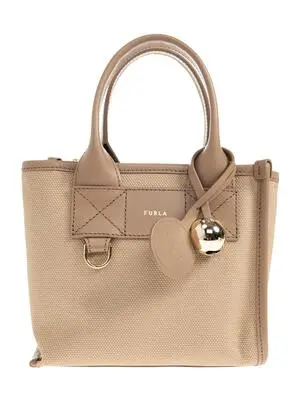 Furla Divide Mini Tote - Beige