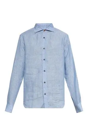Paul Smith Linen Shirt - Blue